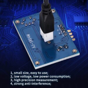 5V Integrated Ultrasonic Module Ultrasonic Distance Sensor Measuring Transducer Distance Sensor Waterproof Ultrasonic Measuring Board Transducer Probe for Horizontal Distance Measuring