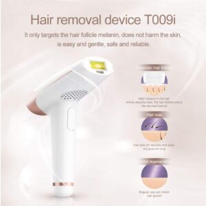 Lescolton IPL Laser Hair Removal Device T009i, Hair Removal for Women Permanent Hair Removal Painless Hair Remover Home Use for Body Face and Bikini