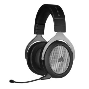 corsair hs75 xb wireless gaming headset - 20 hour battery life works w/xbox series x| s, xbox one, pc- detachable noise canceling microphone- memory foam earcups- 30 feet of range