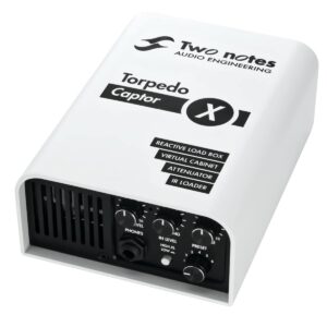 two notes torpedo captor x reactive loadbox di and attenuator - 16-ohm