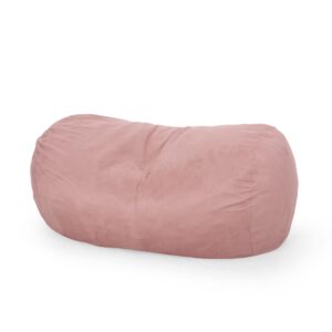 christopher knight home 313871 bean bag, rose petal pink small