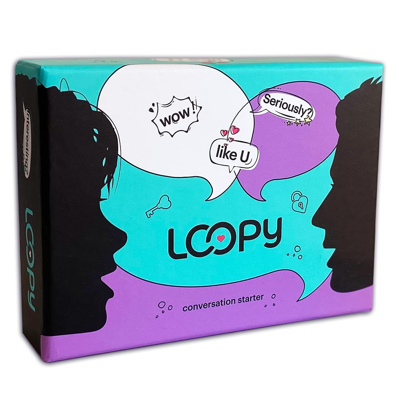 LOOPY - Couples Game: 210 Deep and Thought-Provoking Question Cards to Improve Communication and Strengthen Bonds