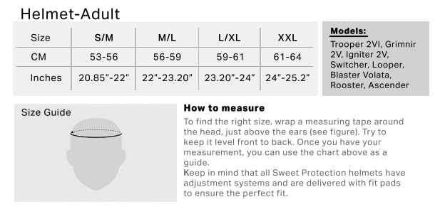 Sweet Protection Looper MIPS Helmet - Adjustable Hardshell Ski and Snowboarding Helmet with Ventilation, Google and Audio Compatible, Dirt Black, Small/Medium