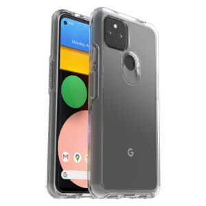 otterbox symmetry clear series case for google pixel 4a 5g (5g only, not compatible with 1st gen pixel 4a) - clear