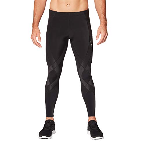 CW-X Men's Endurance Generator Joint and Muscle Support Compression Tight, Black, Small