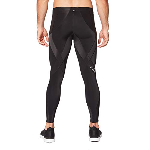 CW-X Men's Endurance Generator Joint and Muscle Support Compression Tight, Black, Small