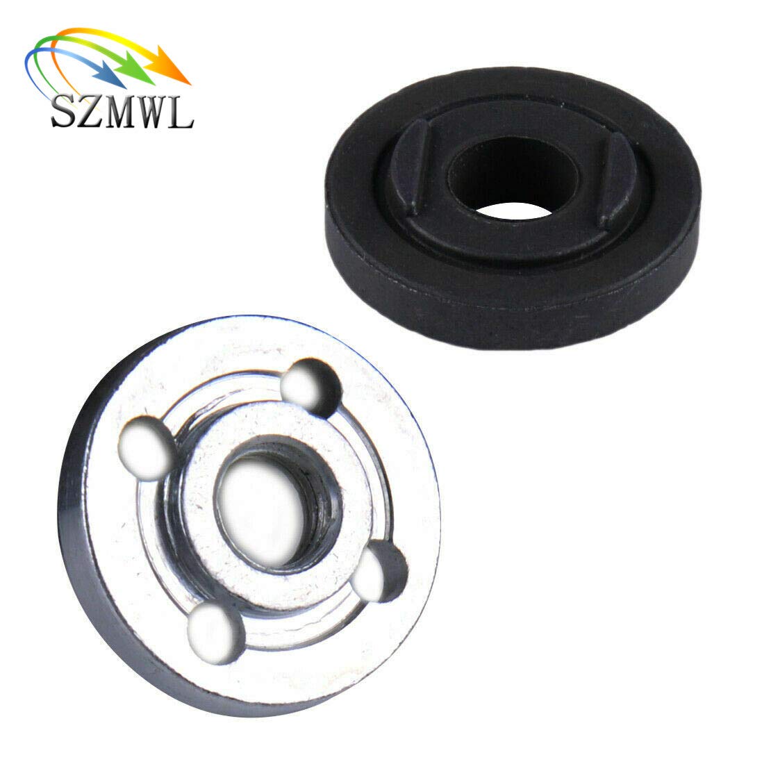 SZMWL Angle Grinder Flange Wrench Spanner Metal Lock Nut Kit For Dewalt Makita Milwaukee 193465-4 Bosch Black & Decker Ryobi 4.5" 5" 5/8-11