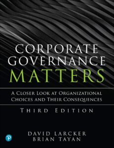 corporate governance matters