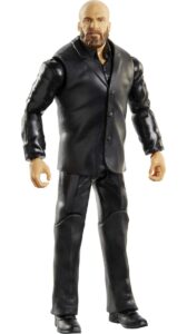 wwe triple h action figure, posable 6-in collectible for ages 6 years old and up