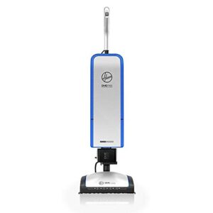 hoover onepwr hepa+ cordless bagged upright vacuum cleaner, lightweight, for carpet and hard floor, bh55500pc, white