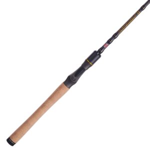 penn fishing battalion ii inshore casting fishing rod, black/gold, batinii1017c70, 7' - medium - 1pc