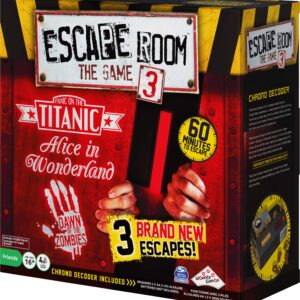 Spin Master Escape Room Version 3 Board Game, for Adults and Kids Ages 16 and up (20130825)