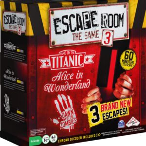 Spin Master Escape Room Version 3 Board Game, for Adults and Kids Ages 16 and up (20130825)