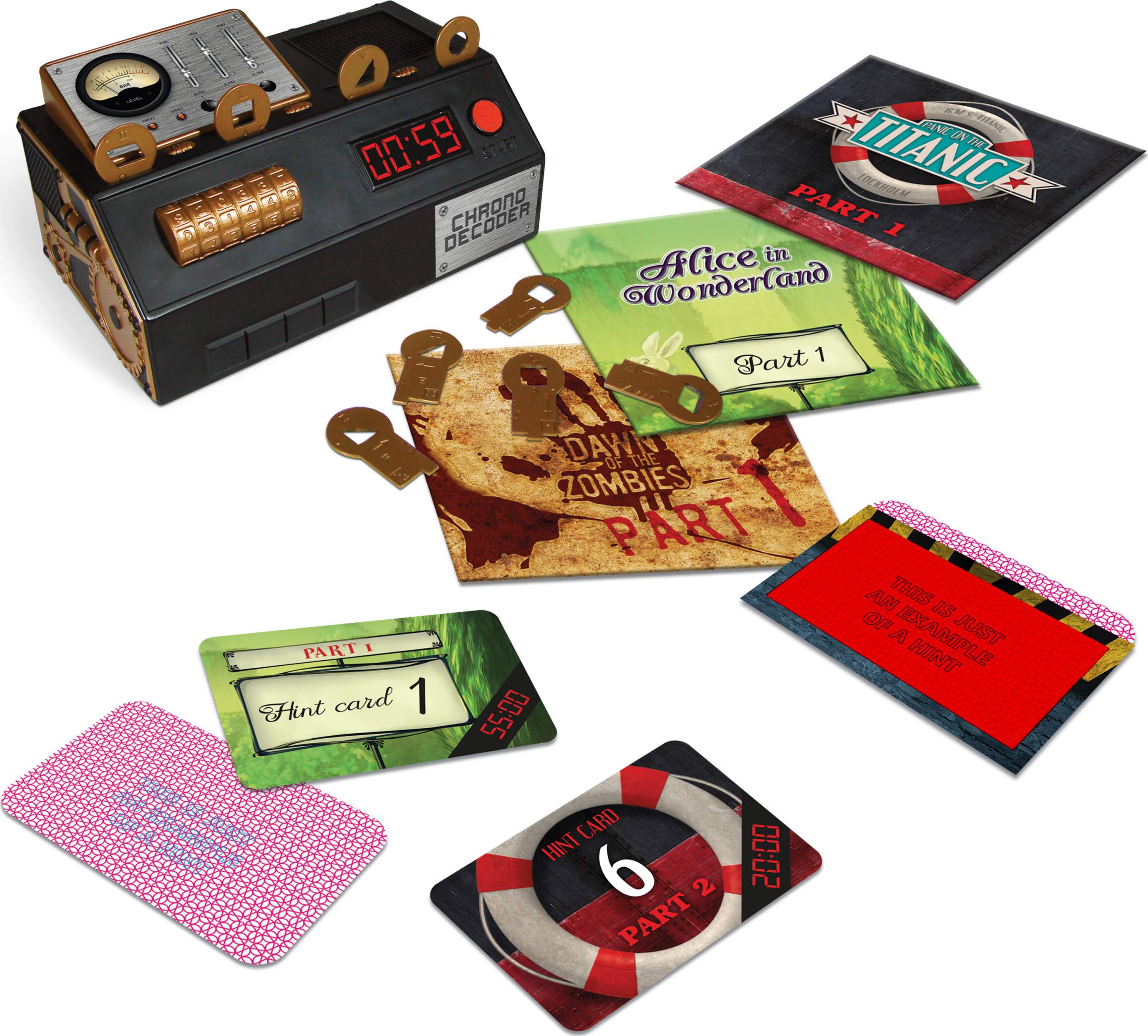 Spin Master Escape Room Version 3 Board Game, for Adults and Kids Ages 16 and up (20130825)