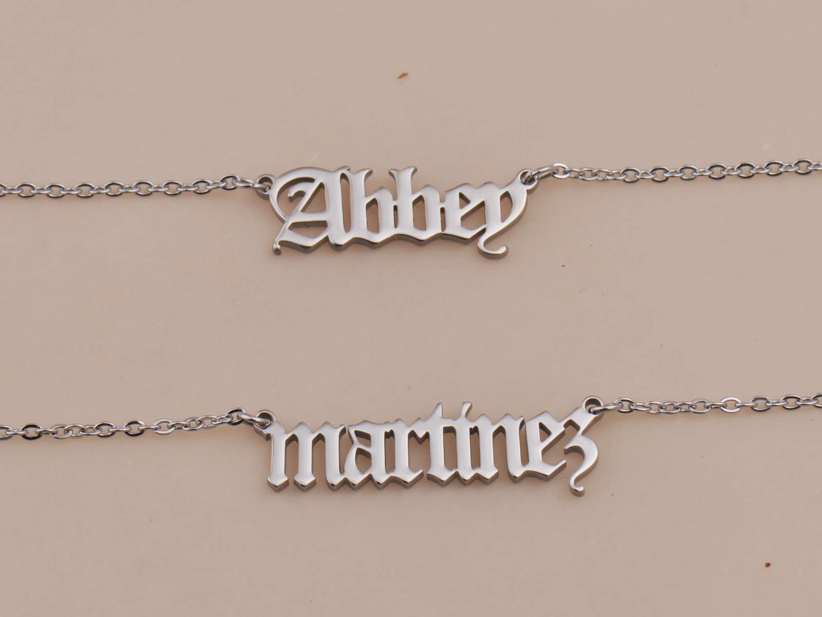 HUAN XUN Personalized Name Jewelry Custom Necklace for Girls Torin