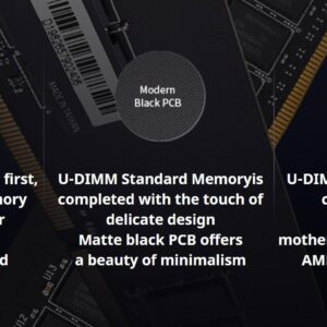 KLEVV DDR4 8GB (1x8GB) 3200MHz CL22 1.2V UDIMM Desktop Ram Memory SK Hynix Chip (KD48GU880-32N220A)