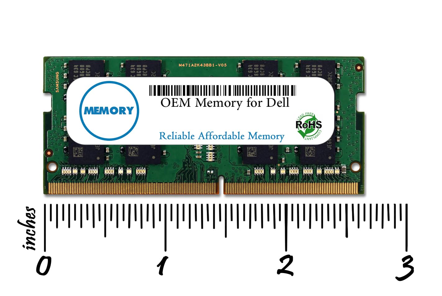 16GB SNPCRXJ6C/16G AA075845 260-Pin DDR4-2666 PC4-21300 SODIMM RAM Replacement Origin OEM Memory for Dell