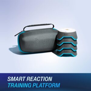 BlazePod Reaction Training Platform Improves Reaction Time And Agility For Athletes, Trainers, Coaches, Physical & Neurological Therapists, Fitness Trainers, Physical Educators (4 Pods)