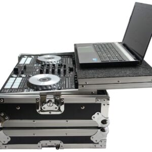 Harmony Audio HCDDJSRLT Flight Glide Laptop Stand Tray DJ Custom Case Compatible with Pioneer DDJ-SR2 Controller (V2)