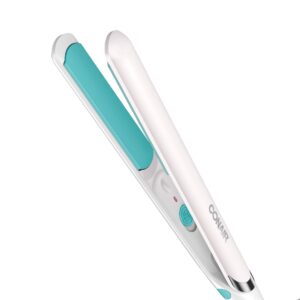 ohsokind for fine hair flat iron; 1-inch almond & aloe vera flat iron