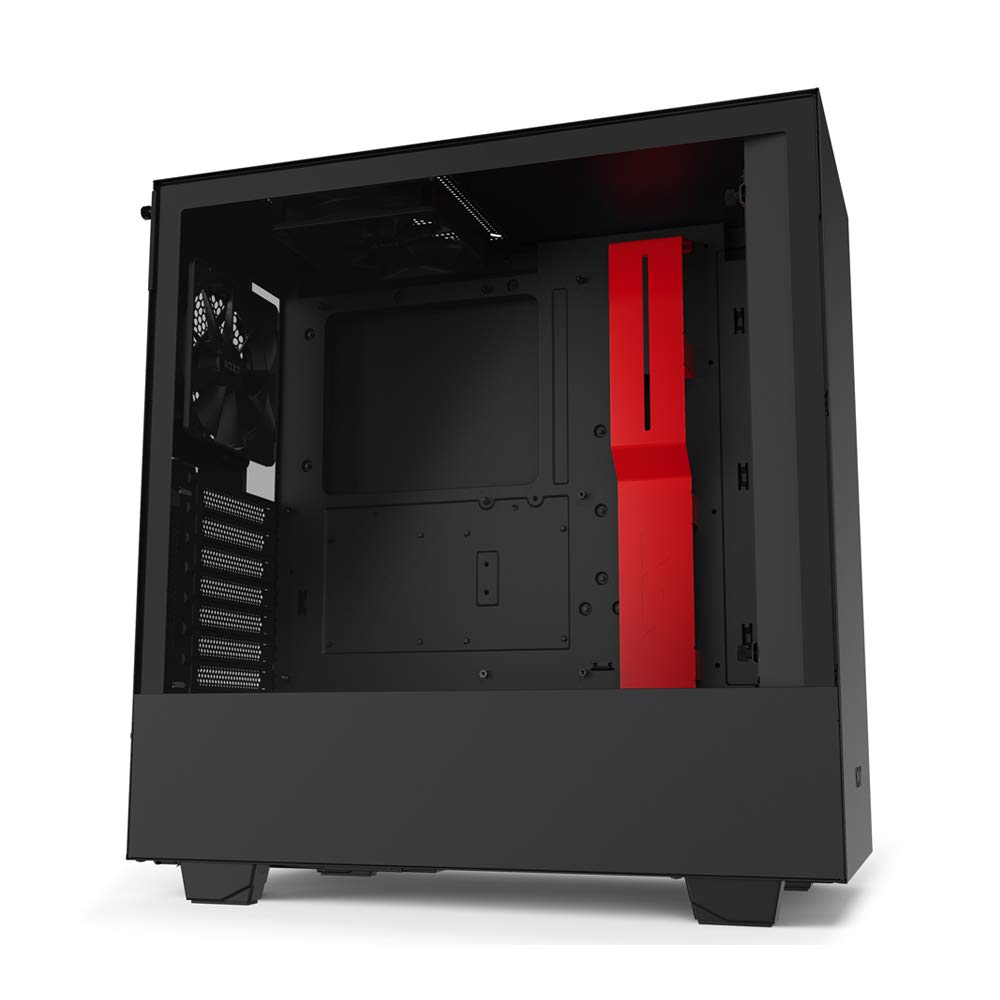 NZXT H510 Compact ATX Mid-Tower Gaming PC Case and 2TB Seagate Barracuda Internal Hard Drive Bundle