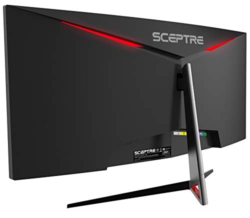 Sceptre 30-inch Curved Gaming Monitor, Metal Black & Seagate Barracuda 2TB Internal Hard Drive HDD – 3.5 Inch SATA 6Gb/s 7200 RPM 256MB Cache 3.5-Inch – Frustration Free Packaging (ST2000DM008)