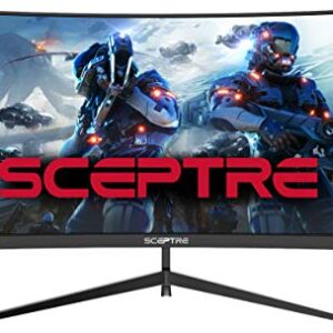 Sceptre 30-inch Curved Gaming Monitor, Metal Black & Seagate Barracuda 2TB Internal Hard Drive HDD – 3.5 Inch SATA 6Gb/s 7200 RPM 256MB Cache 3.5-Inch – Frustration Free Packaging (ST2000DM008)