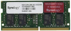 synology ram ddr4 ecc so-dimm 8gb (d4es01-8g)