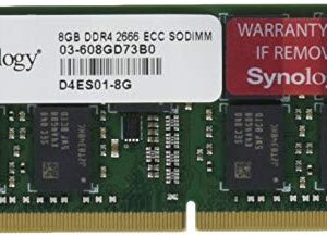 Synology RAM DDR4 ECC SO-DIMM 8GB (D4ES01-8G)