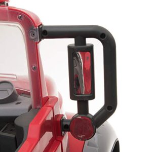 Mack Granite Dump Truck Two Seater Ride On in Red, 12V Battery Powered, Best for Kids/Children/Boys/Girls