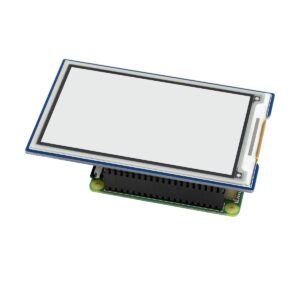 waveshare 3.7inch E-Ink Display HAT for Raspberry Pi 4B/3B+/3B/2B/Zero/Zero W/WH,Jetson Nano 480×280 Pixels Black White eink Display e-Paper HAT,4 Grey Scales,SPI Interface