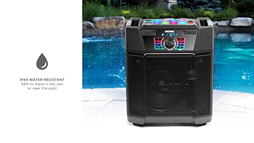 Ion Explorer FX High-Power Bluetooth Speaker with Sound Effects IPX4 Water-Resistant