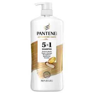 pantene advanced care shampoo 5 in 1 pro-vitamin b5 complex 38.2 oz