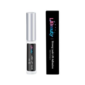 libeauty lash lift glue, eyelash adhesives, eyelash perm glue strong sticky eyelash lifting glue for lash perming or false eyelashes dissolves quickly in water