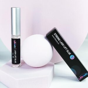 Libeauty Lash Lift Glue, Eyelash Adhesives, Eyelash Perm Glue Strong Sticky Eyelash Lifting Glue for Lash Perming or False Eyelashes Dissolves Quickly in Water