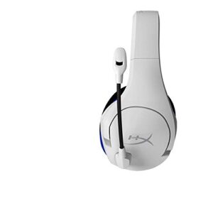 HyperX Cloud Stinger Core – Wireless Gaming Headset, for PS4, PS5, PC, Lightweight, Durable Steel Sliders, Noise-Cancelling Microphone - White (Renewed)