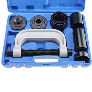 btshub heavy duty ball joint press tool kit, ball joint & u joint removal tool kit for most 2wd and 4wd cars and light trucks (blue)