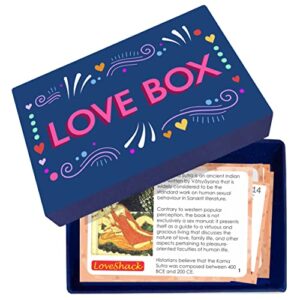 love shack kamasutra card set: intimate and romantic gift or couples