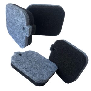 4pcs air filter for stihl blower bg45 bg46 bg55 bg65 bg85 sh55 sh85 br45c replace 4229 120 1800