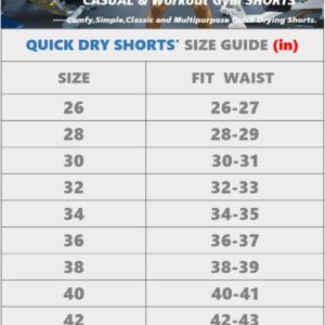 Kolongvangie Men's Short Inseam Lightweight Training Shorts UPF 30+ Bodybuilding Gym Workout Athletic Fishing Shorts