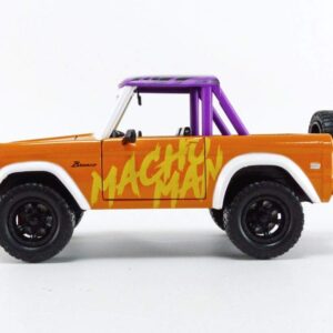 Jada 1:24 Diecast 1973 Ford Bronco with Macho Man Figure