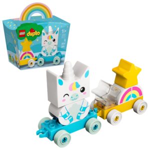 lego duplo my first unicorn 10953 pull-along unicorn for young kids; great toy for imaginative learning through play, new 2021 (8 pieces)