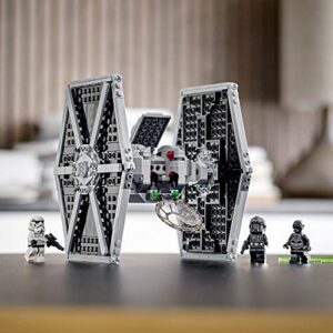 LEGO Star Wars Imperial TIE Fighter 75300 Building Toy with Stormtrooper and Pilot Minifigures from The Skywalker Saga For 8+ Years