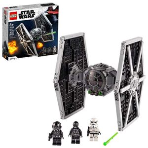 lego star wars imperial tie fighter 75300 building toy with stormtrooper and pilot minifigures from the skywalker saga for 8+ years