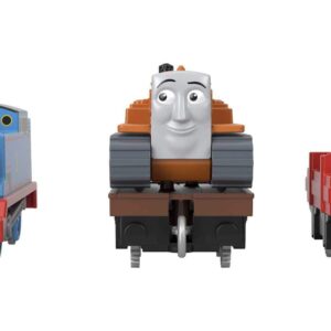 Thomas & Friends Thomas & Terence, battery-powered motorized toy train for preschool kids ages 3 years and up