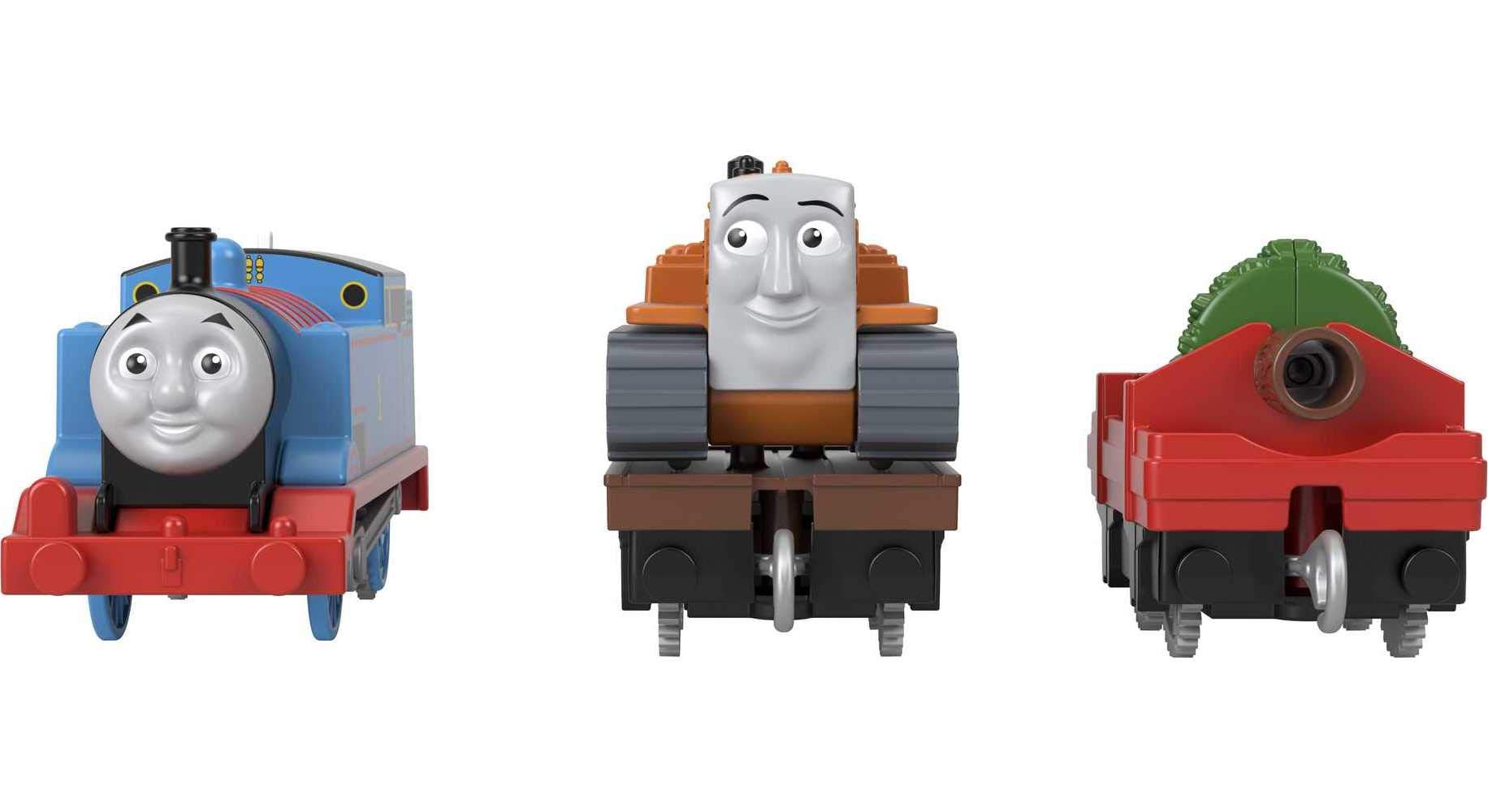 Thomas & Friends Thomas & Terence, battery-powered motorized toy train for preschool kids ages 3 years and up