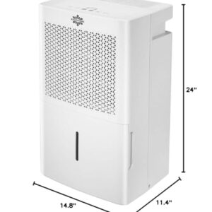 KingHome Energy Star 50-Pint Dehumidifier with Built-In Vertical Pump for a Room up to 4500 Sq. Ft.