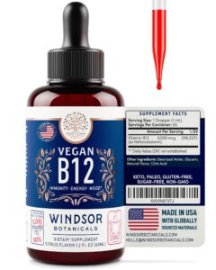 vegan vitamin b12 liquid - max strength b12 vitamins 5000 mcg methylcobalamin supplement - liquid vitamin b12 sublingual drops - liquid b12 vitamins mood, energy support - citrus flavor b 12, 2oz