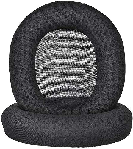 Replacement Earpads Cushion Earmuffs Compatible with SteelSeries Arctis 3, Arctis 5, Arctis 7, Arctis Pro Wireless Gaming Headphones (Black)