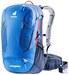 deuter unisex – adult's trans alpine 24 bicycle backpack, lapis navy, 24 l